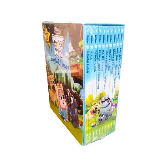 Disney | Other | Disney Junior Puppy Dog Pals Storybook Library ...